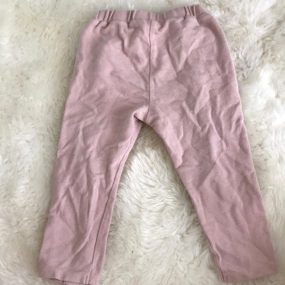 Zara | Bottoms | Zara Pink Ruffle Pants | Poshmark